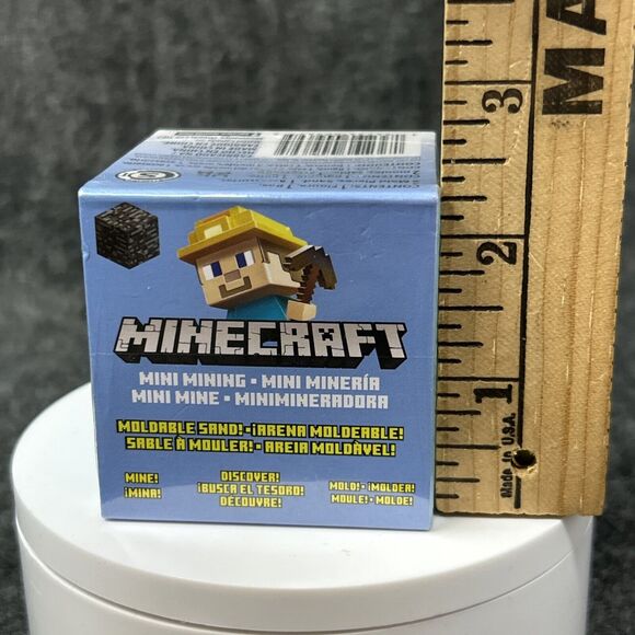Toys | Minecraft Mini Mining Diamond Shovel Moldable Sand Block Toy ...